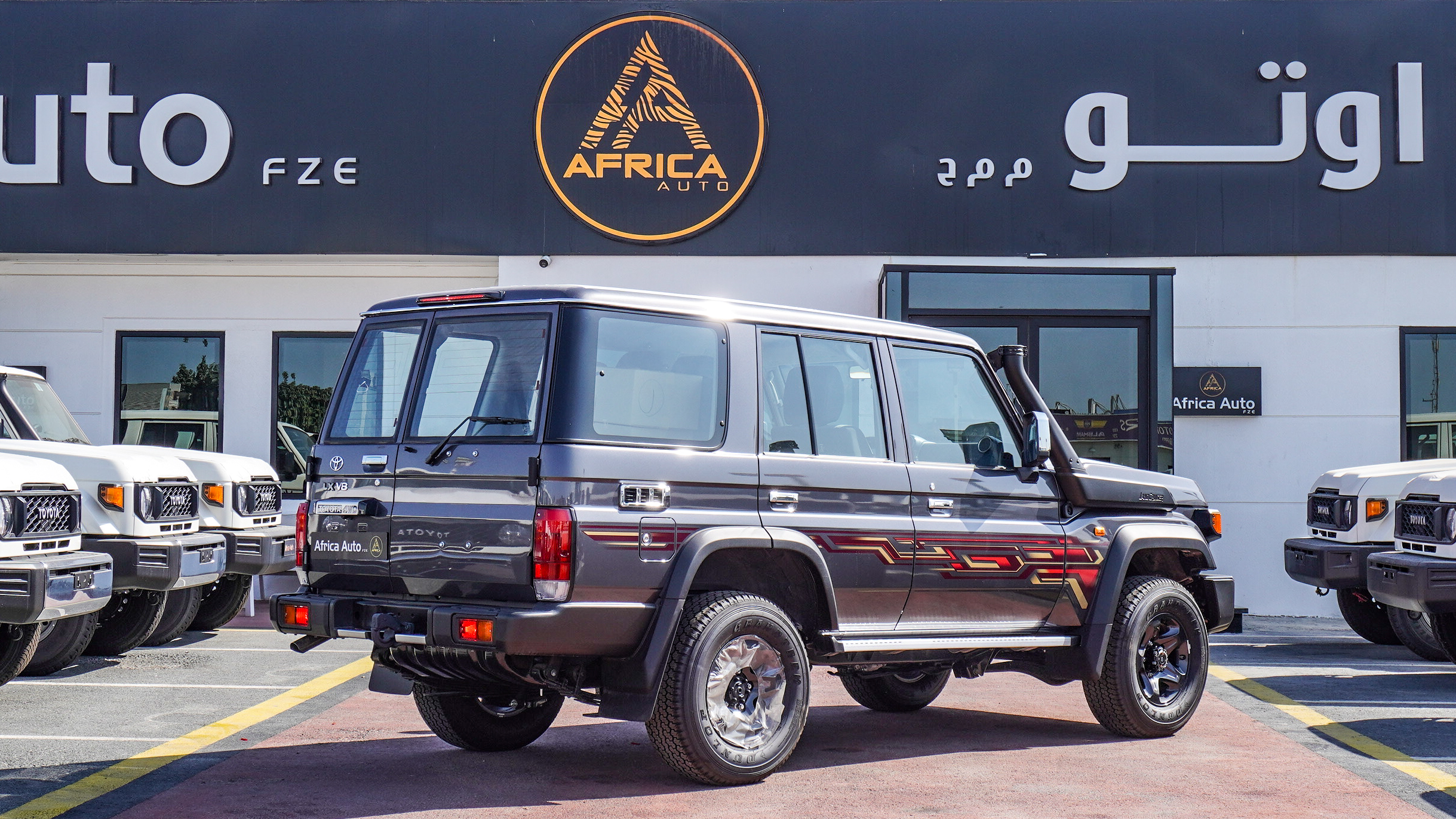 TOYOTA LC76 4.5L YM 2024 FULL OPTION - Africa Auto FZE